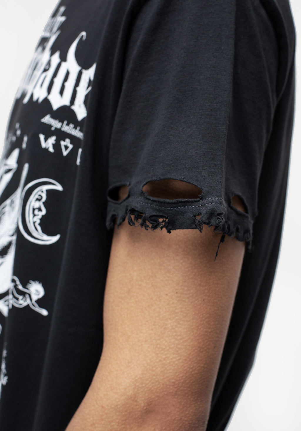 Disturbia | Nightshade Distressed T-shirt | T-Shirts