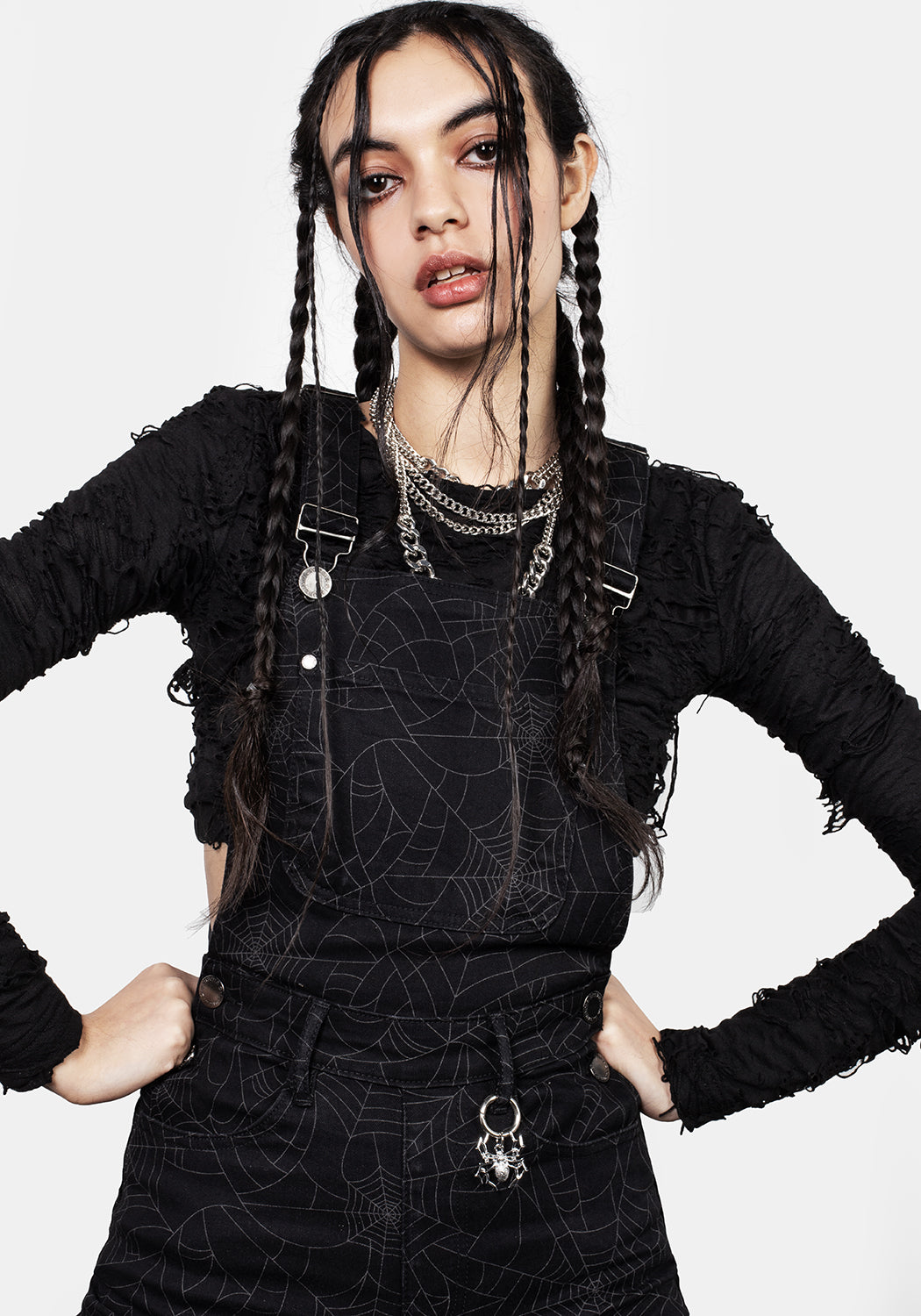 Disturbia | Venom Mom Dungarees | Dungarees