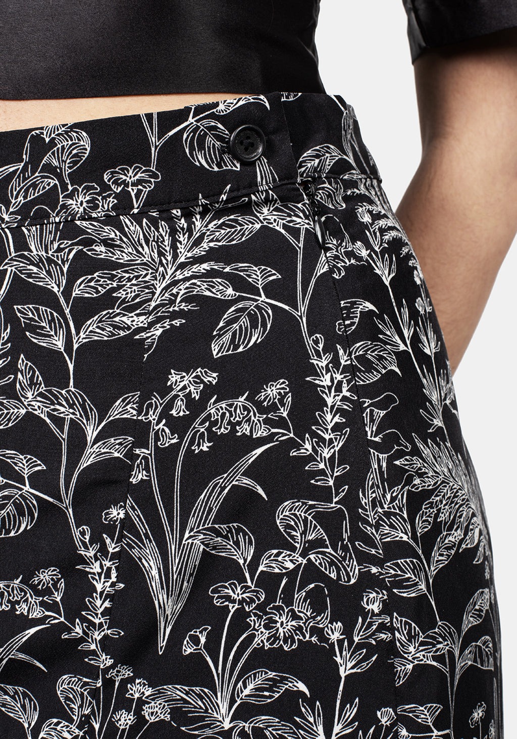 Disturbia | Siofra Mock Wrap Floral Print Skirt | Skirts